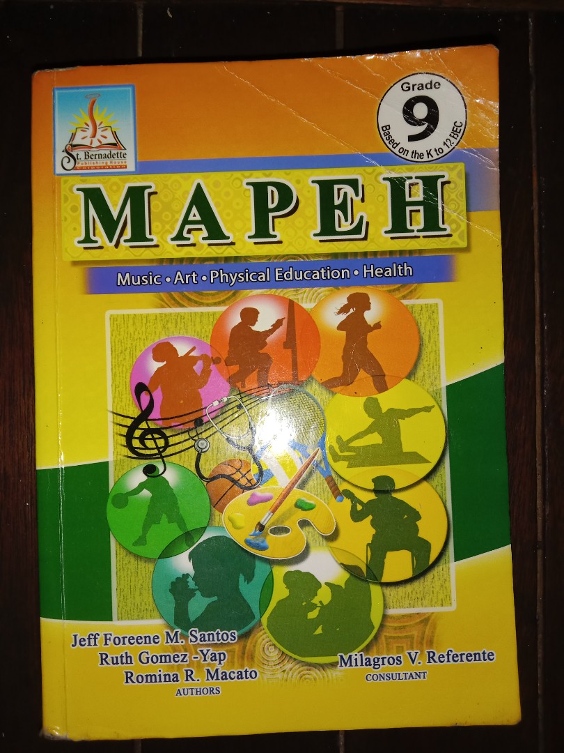 MAPEH BOOK, Hobbies & Toys, Books & Magazines, Textbooks on Carousell