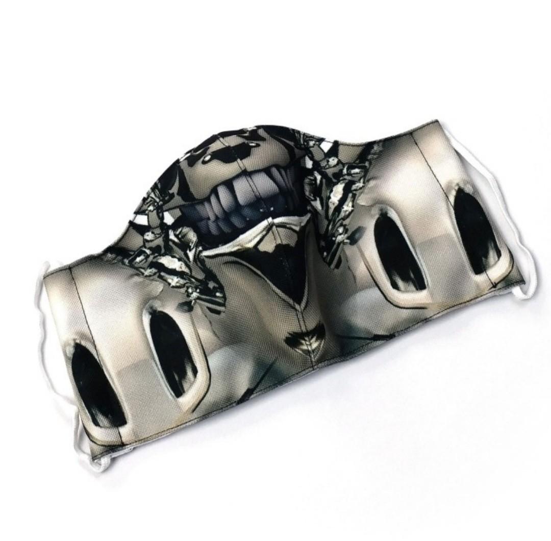 Mask / Masker Kain Limited Edition Motif Robot Android Terminator T800 ...