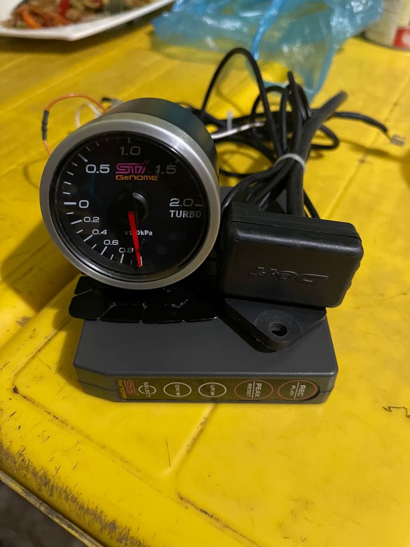 Meter boost sti genome original, Auto Accessories on Carousell