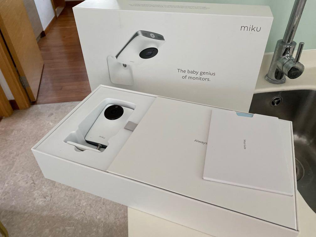 Miku baby monitor camera and breathing sensor, Babies & Kids, Baby ...