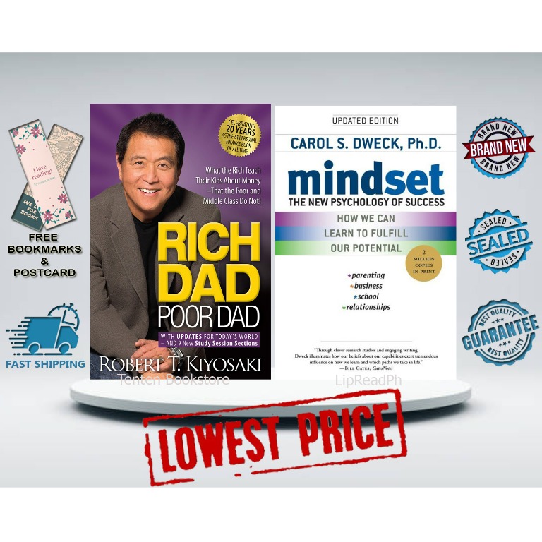 Mindset and Rich Dad Poor Dad Bundle, Hobbies & Toys, Books & Magazines ...