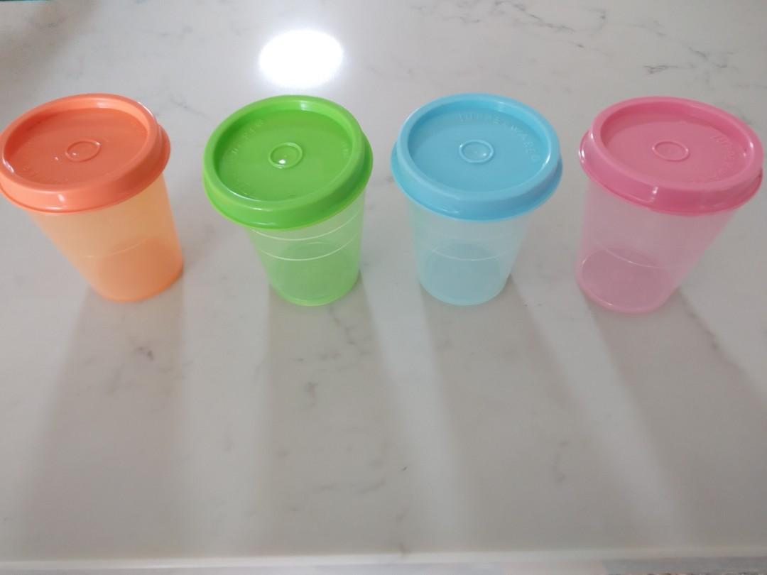 Mini Tupperware cups, Furniture & Home Living, Kitchenware & Tableware ...