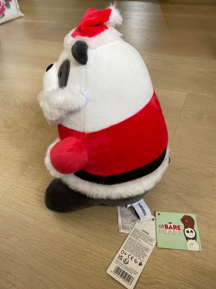 Miniso Christmas pan pan from we bare bears, Hobbies & Toys, Toys ...