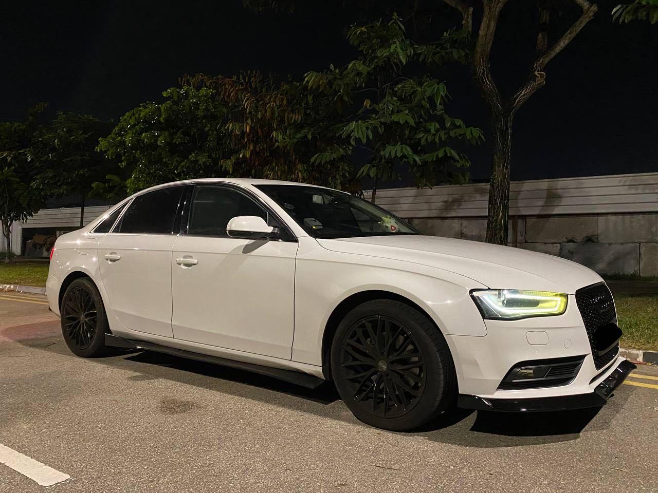 Modded Audi A4 for rent, Cars, Car Rental on Carousell