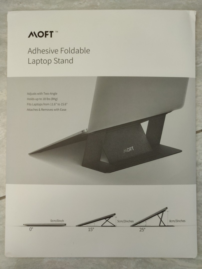 MOFT Adhesive Foldable Laptop Stand, Computers & Tech, Office ...