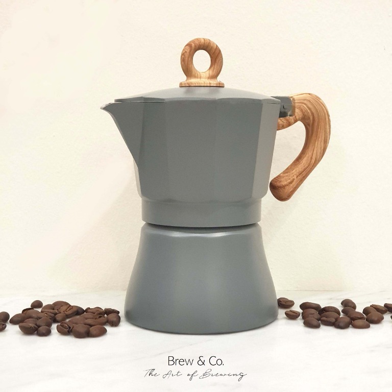 MOKA POT | Classic Italian Espresso Coffeemaker | Stove-top Precolatar ...