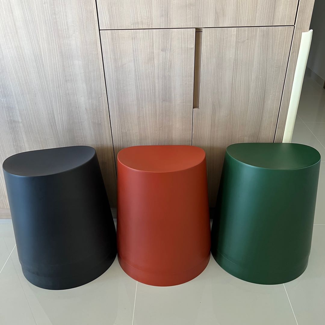 Muji stackable stool party, Furniture & Home Living, Furniture, Chairs ...