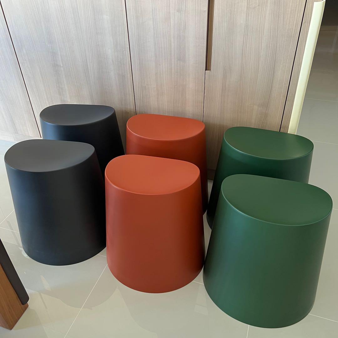 Muji stackable stool party, Furniture & Home Living, Furniture, Chairs ...