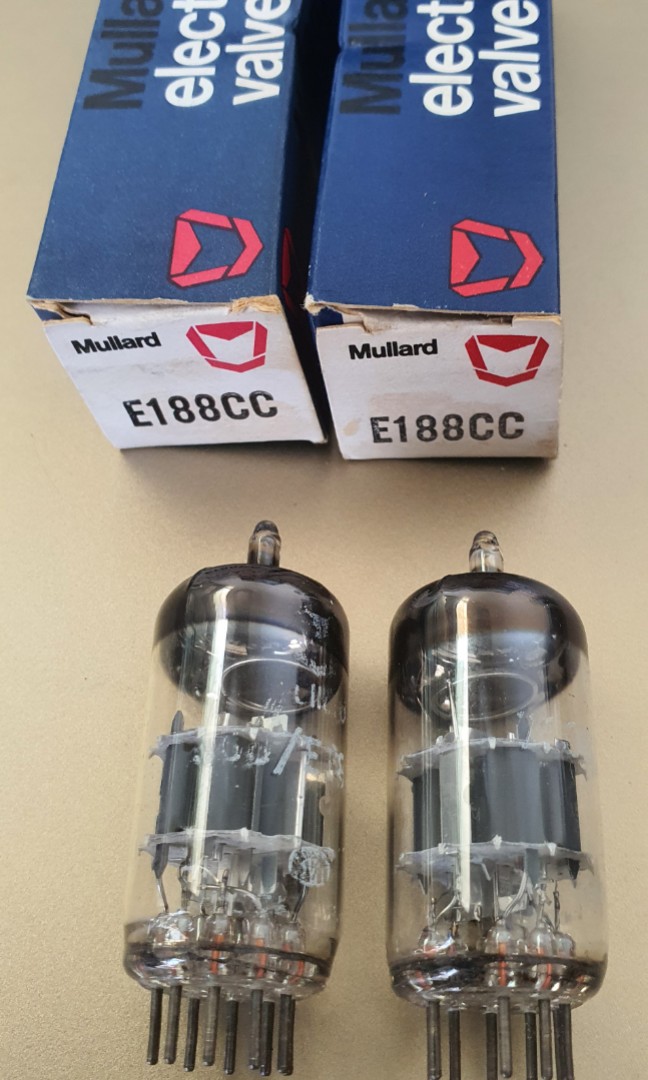 Mullard E188CC NOS Match Pair RARE!, Audio, Other Audio Equipment on ...