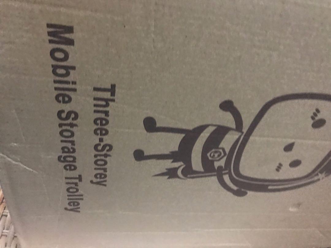 Multi Purpose 3 storey Storage Rack, Furniture & Home Living, Furniture ...