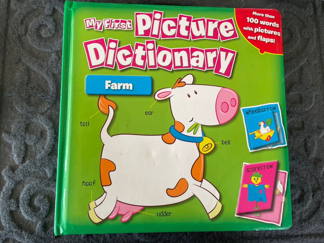 My First Picture Dictionary (Farm Edition), Hobbies & Toys, Books ...