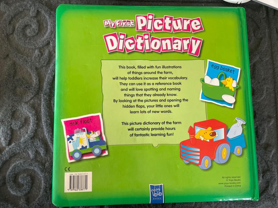 My First Picture Dictionary (Farm Edition), Hobbies & Toys, Books ...