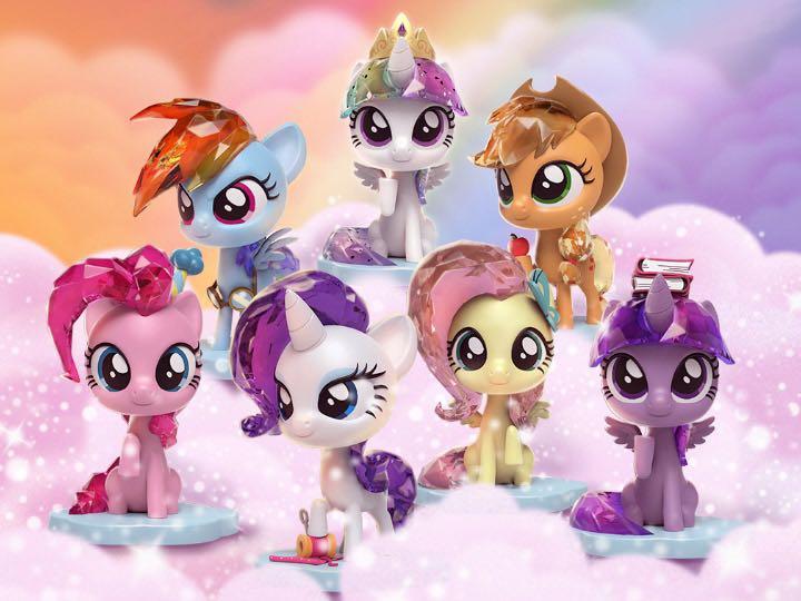 my little pony mightyjaxx kwistal fwenz rarity x2, apple jack and ...