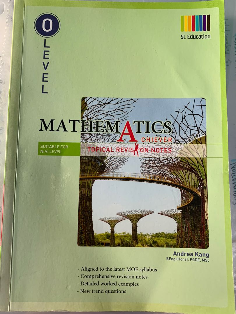 O Level Mathematics Topical Revision Notes, Hobbies & Toys, Books ...