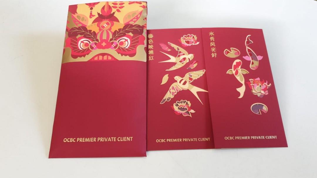 OCBC premier private client red packet 2022, Hobbies & Toys, Stationery ...