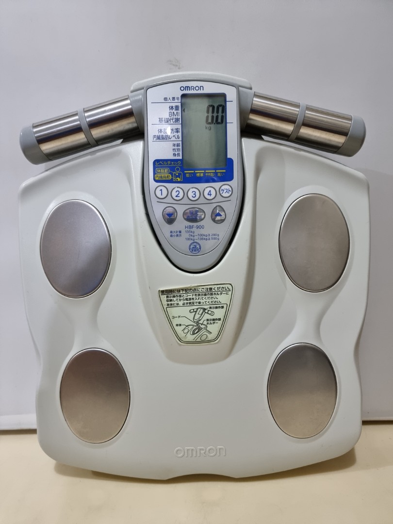 Omron Karada Scan Body Composition Monitor and Weighing Scale, Health ...