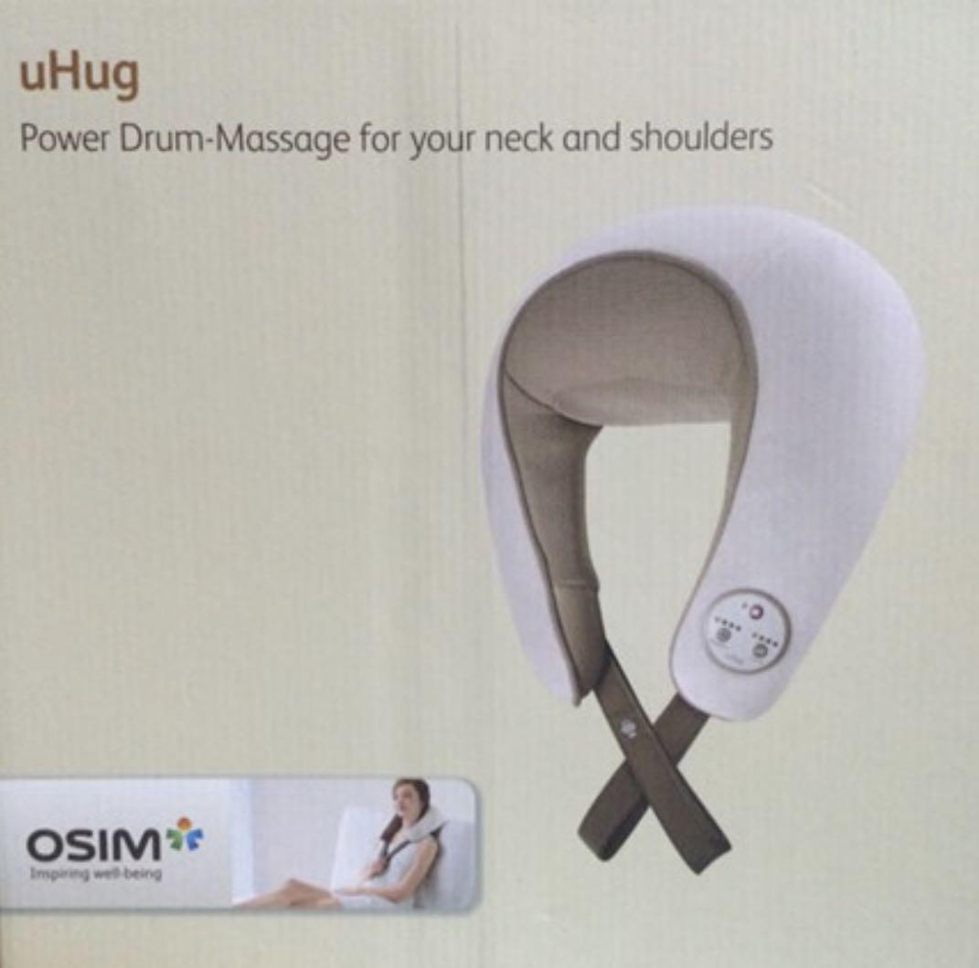Osim uHug Power Drum-Massage for Neck and Shoulder, Health & Nutrition ...