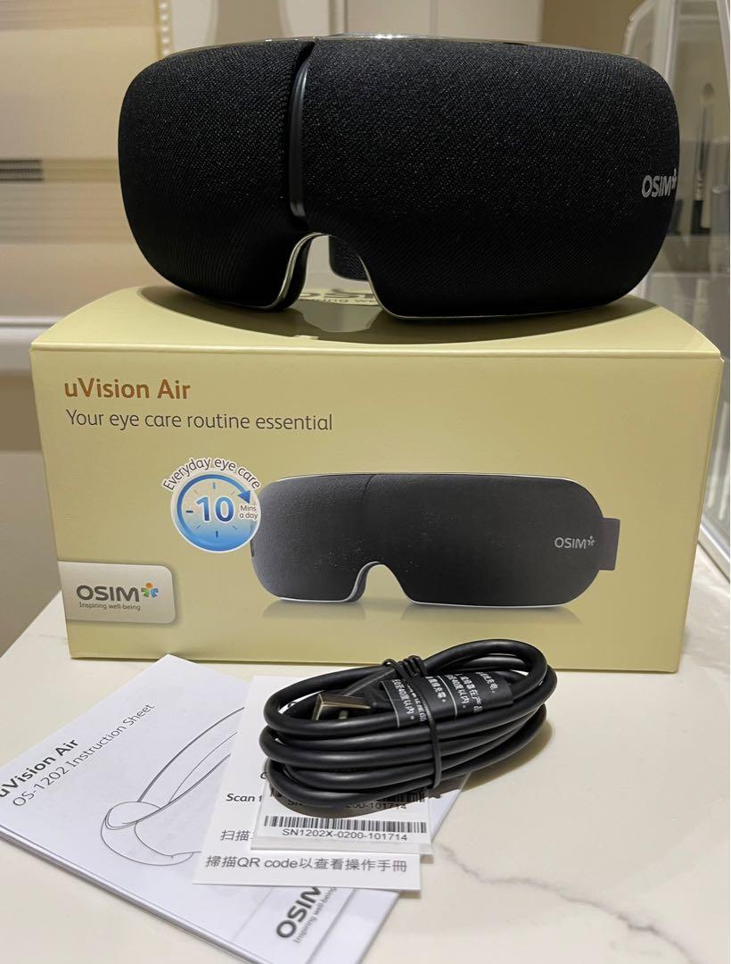 OSIM uVision Air - Eye Massager, Health & Nutrition, Massage Devices on ...