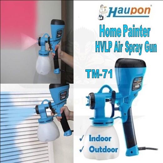 HAUPON TM-71 HOME PAINTER AIR SPRAY GUN ELECTRIC GUN, Everything Else on Carousell