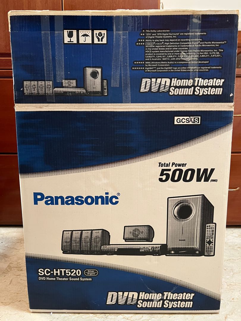 Panasonic DVD Home Theatre Sound System, TV & Home Appliances, TV ...
