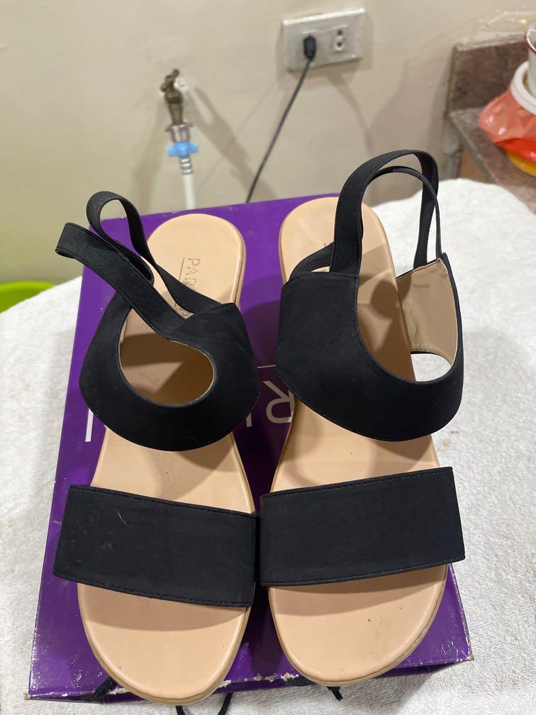Parisian Plus wedge sandals, Women's Fashion, Footwear, Wedges on Carousell