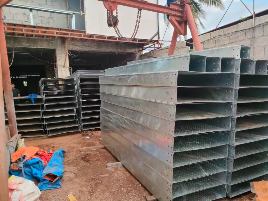PERFORATED CABLE TRAY AND ELBOW, Commercial & Industrial, Construction ...