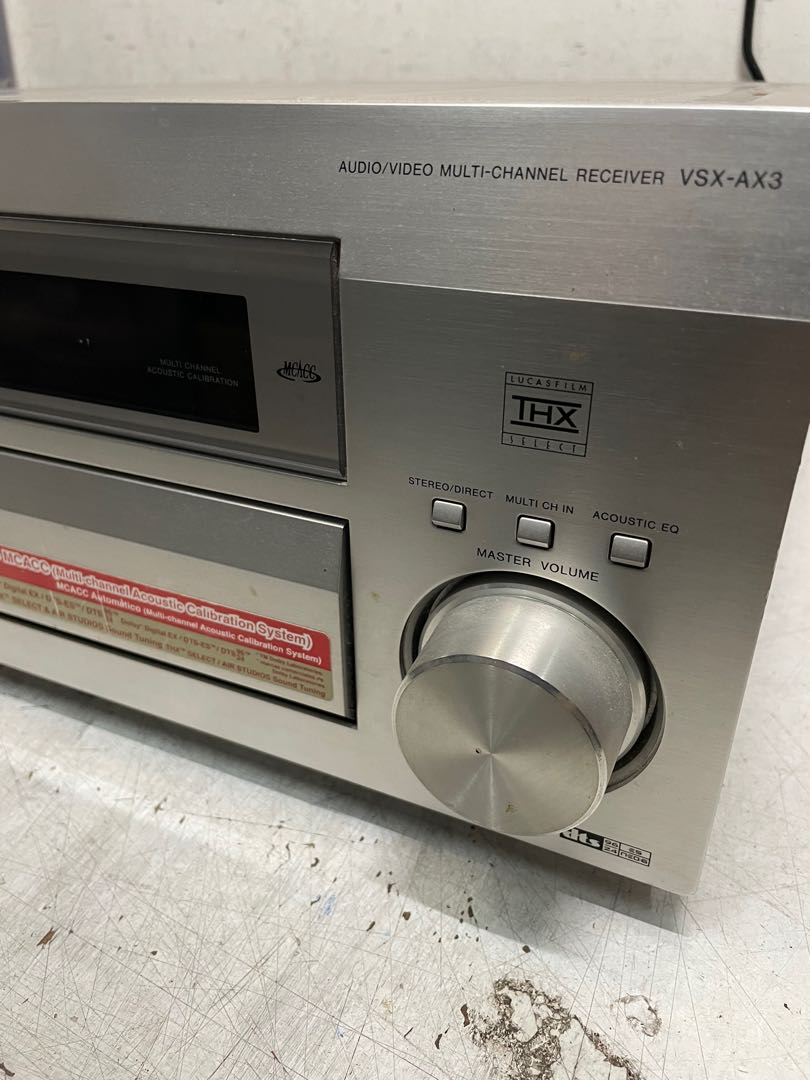 Pioneer VSX-AX3-S AV Receiver Amplifier, Audio, Soundbars, Speakers ...