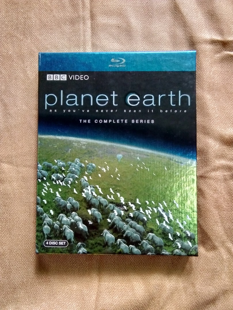 Planet earth the complete series 4 disc set original bluray - david ...