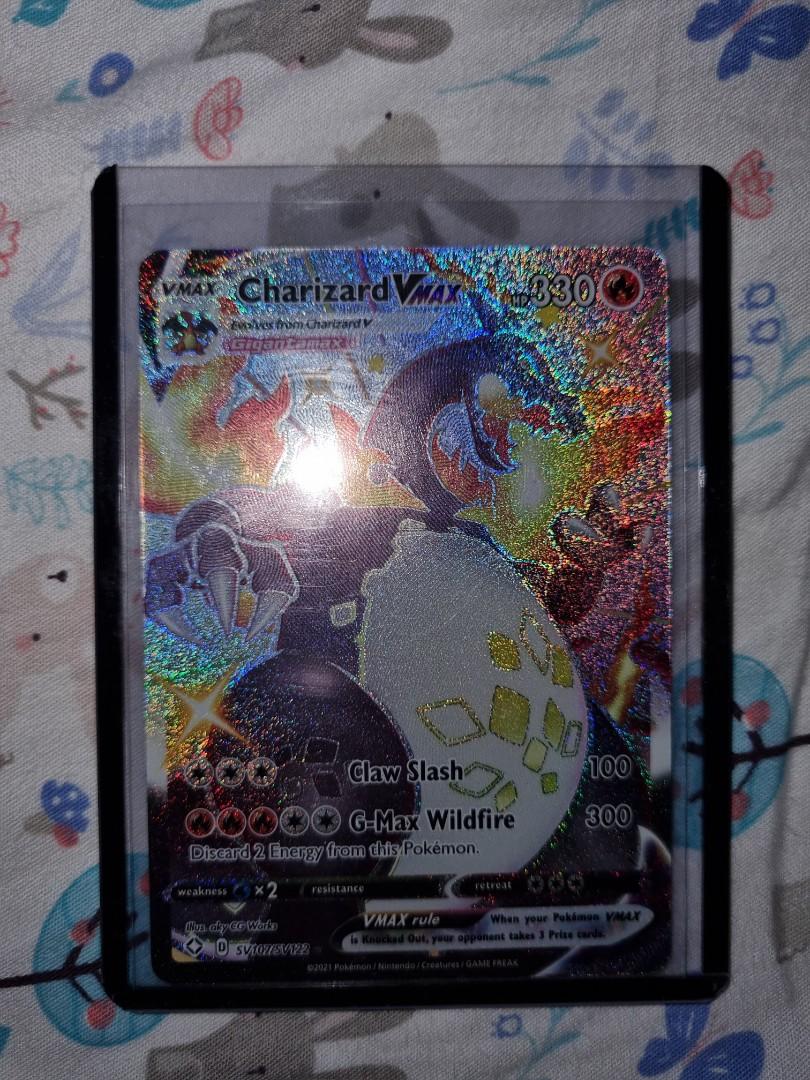 Pokemon Charizard Vmax, Hobbies & Toys, Toys & Games on Carousell