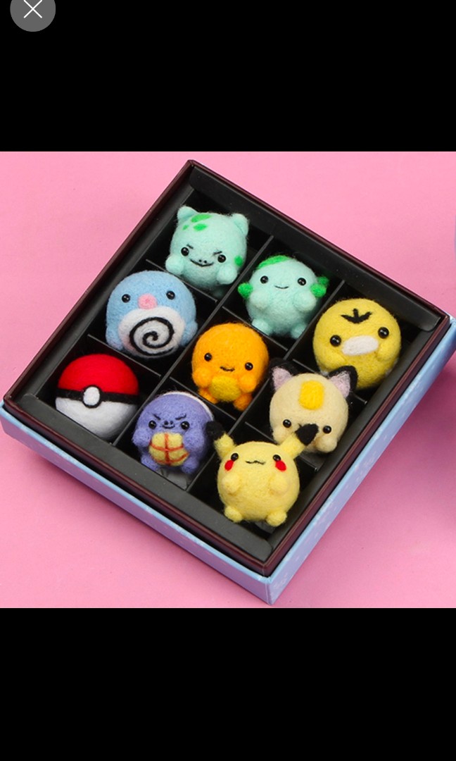 Pokemon wool felt DIY, Hobbies & Toys, Stationery & Craft, Craft ...