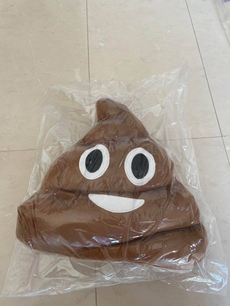 Poop emoji plush toy, Hobbies & Toys, Toys & Games on Carousell