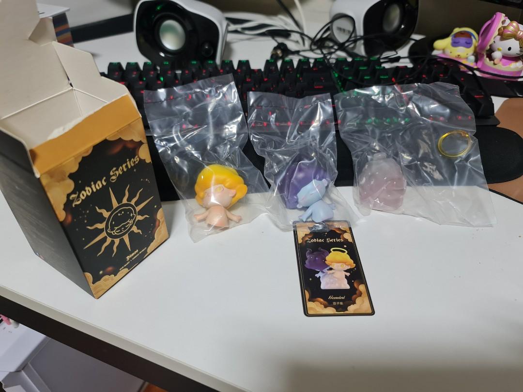 POPMART Dimoo World Zodiac Series Gemini Figure Figurine, Hobbies ...