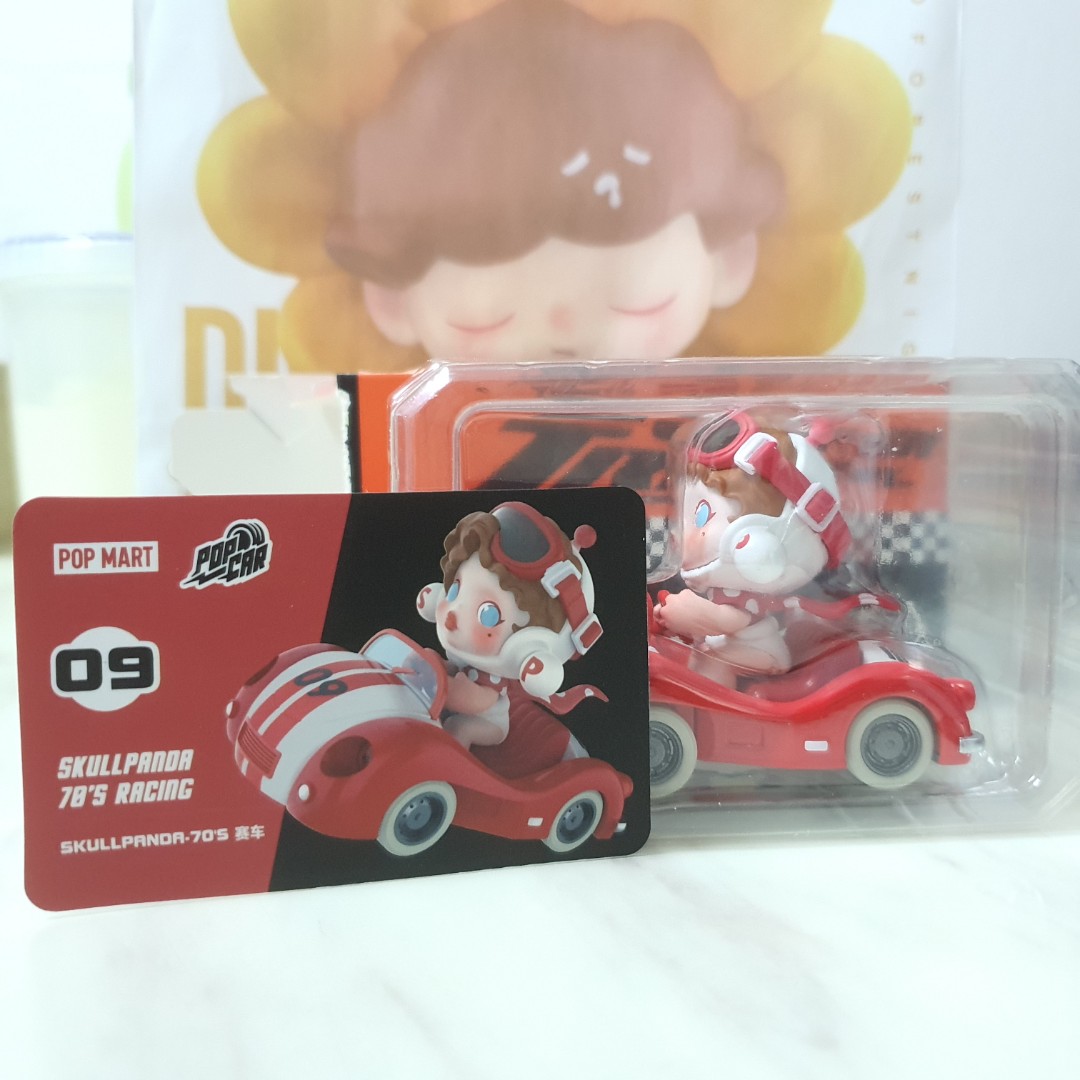 PopMart Pop Car Super Track Skullpanda 70's Racing, Hobbies & Toys ...