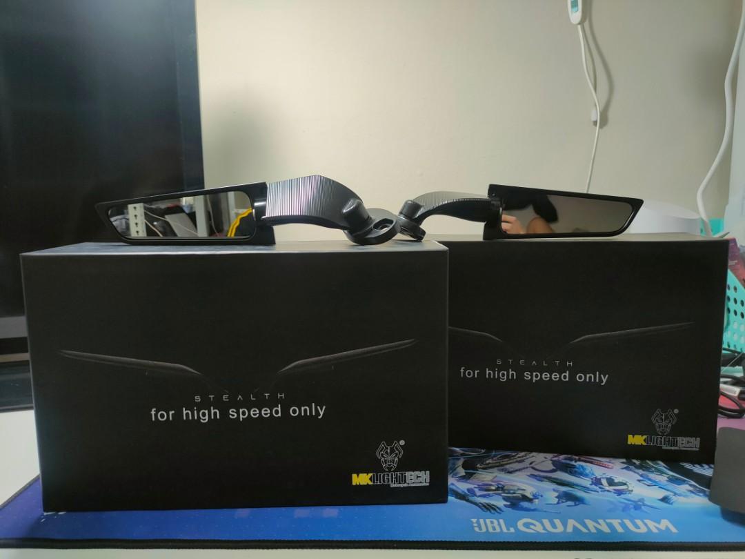 R15v3 R15v4 R3 R25 zx10 zx10r cbr650f stealth mirror winglet mirror r15 ...