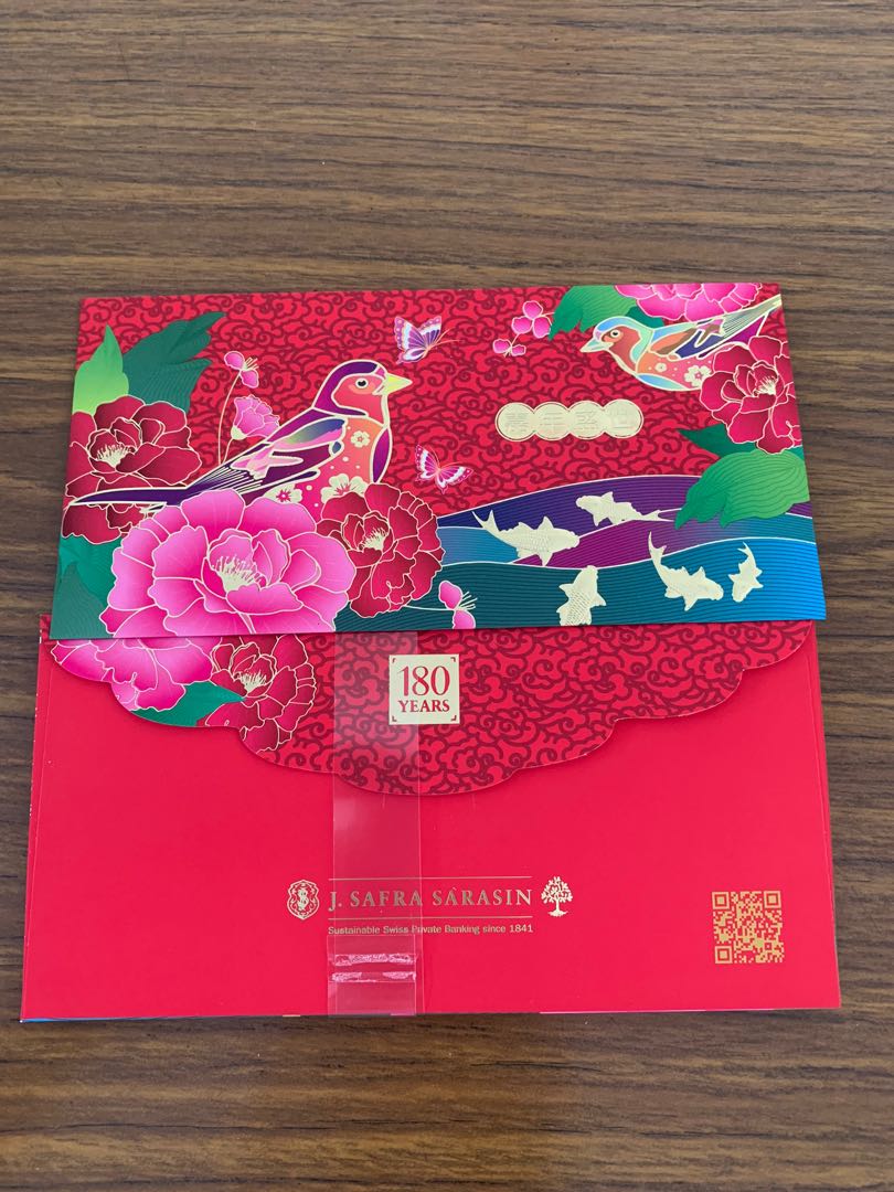 RARE! Safra Sarasin group red packet on Carousell