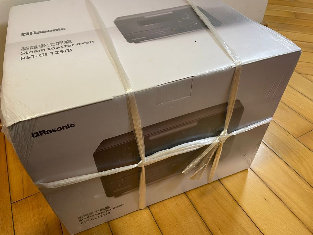全新Rasonic 蒸氣多士焗爐 Toaster, 家庭電器, 廚房電器, 焗爐及多士爐 - Carousell