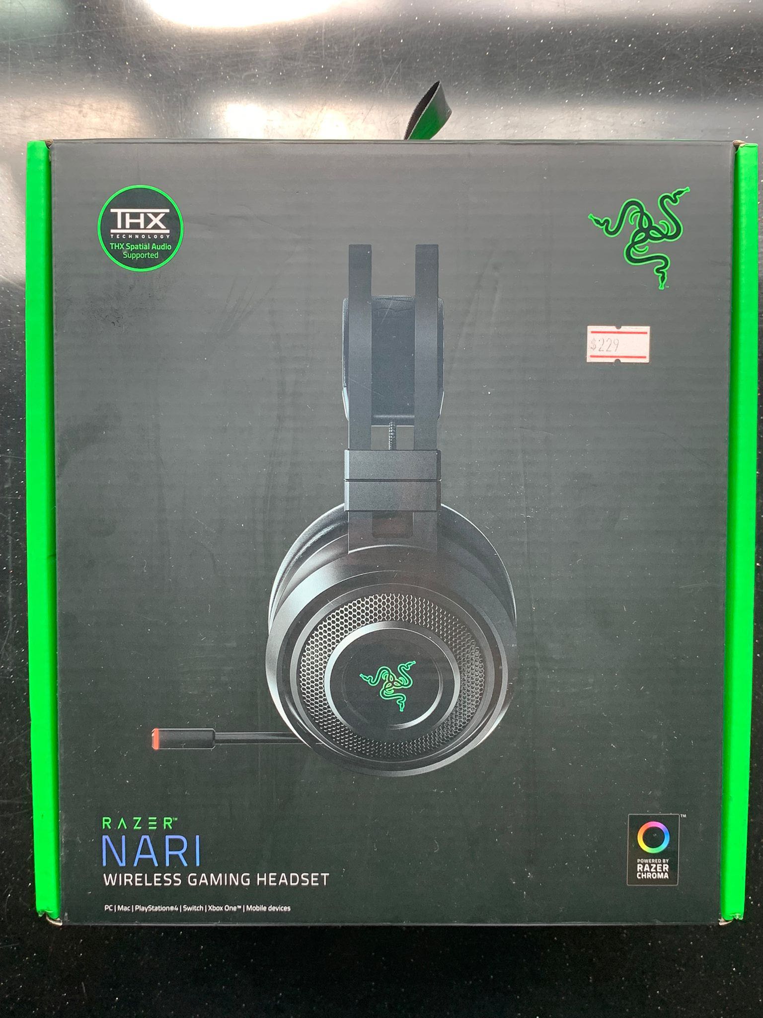 RAZER NARI HEADSET, Video Gaming, Gaming Accessories, In-Game Products ...