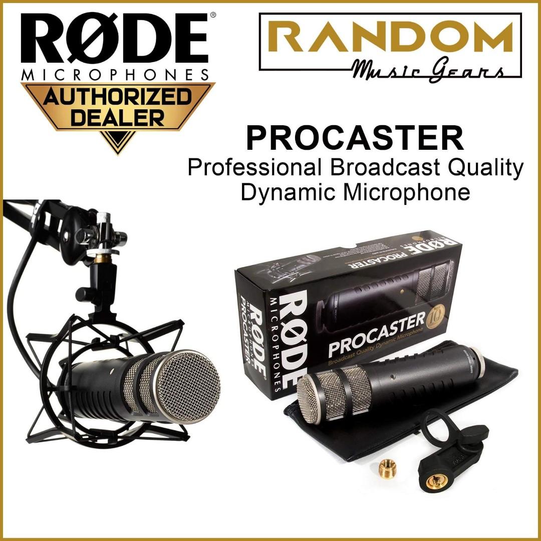 [RØDE] Rode Procaster Dynamic Condenser Microphone, Audio, Microphones ...