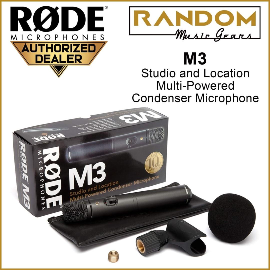 [RØDE] Rode M3 Studio and Location Multi Powered Condenser Microphone ...