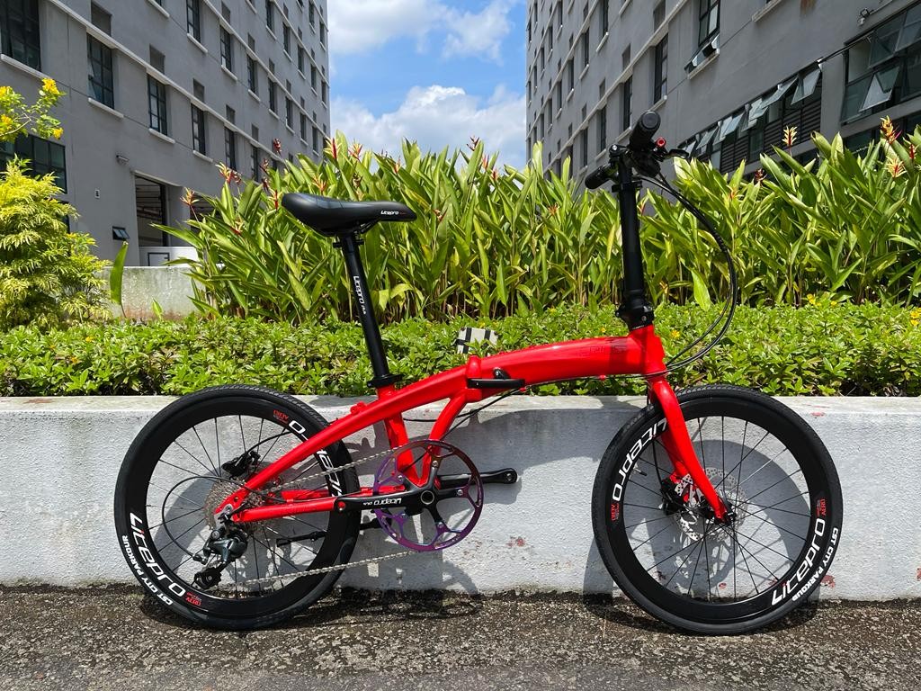 [Ready Stock] Crius Velocity 10 speed Tiagra (Red/Black) - Hydraulic ...