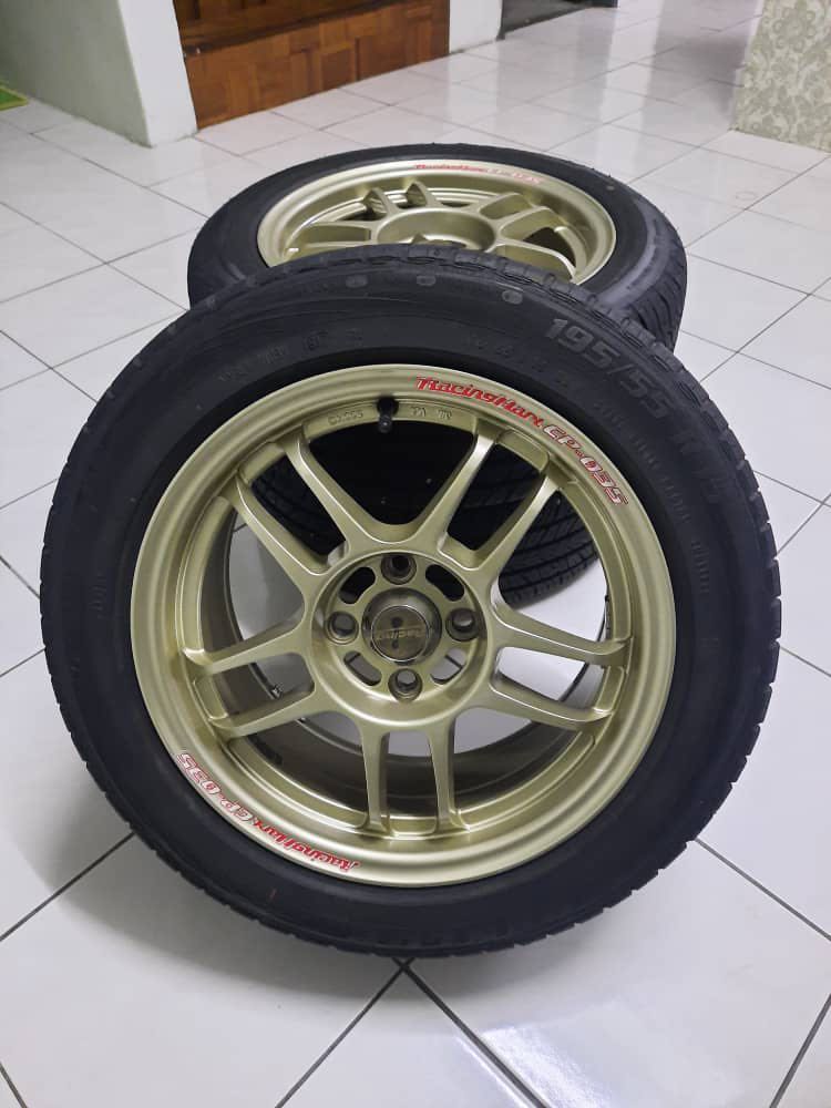 Rim kereta racing hart cp 035, Auto Accessories on Carousell
