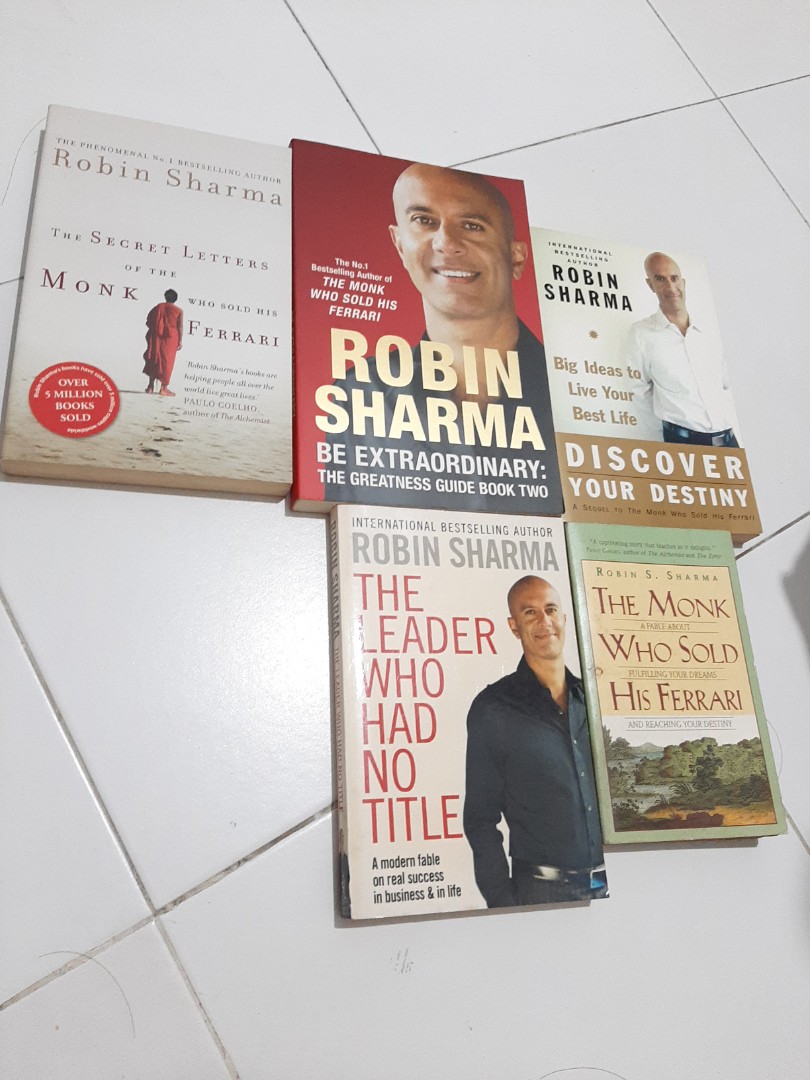 Robin Sharma - The monk who sold his Ferrari., Hobbies & Toys, Books ...