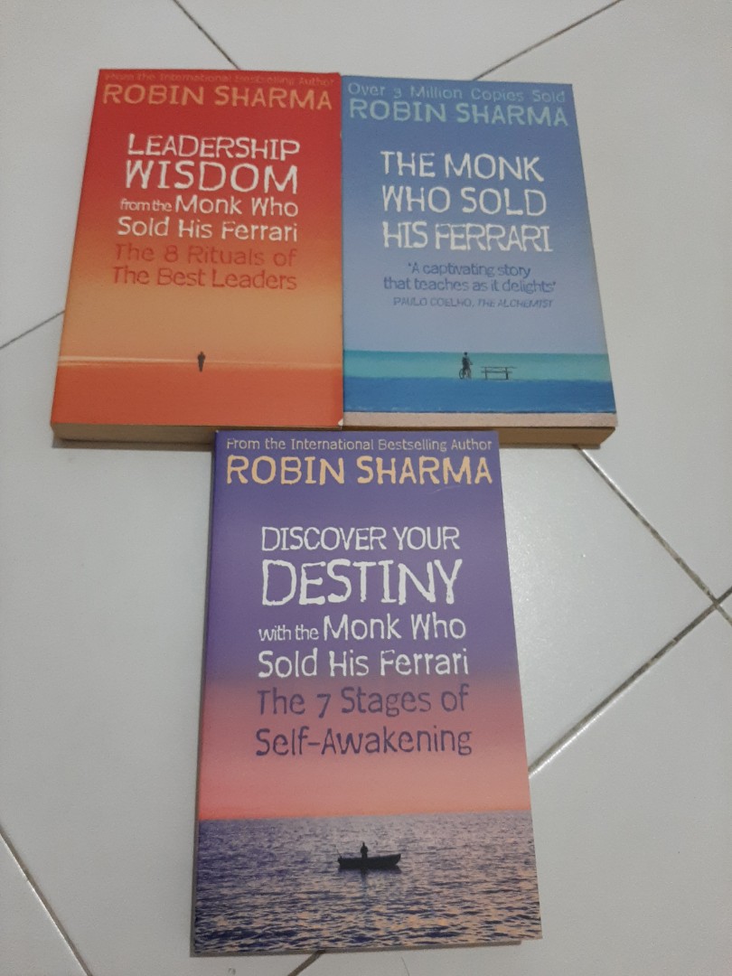 Robin Sharma books collection, Hobbies & Toys, Books & Magazines ...
