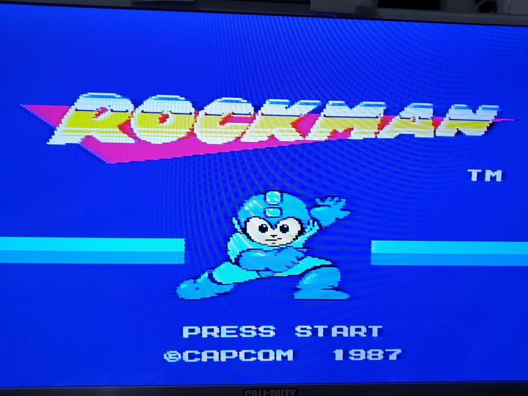 Rockman Family Computer Famicom game original, Video Gaming, Video ...