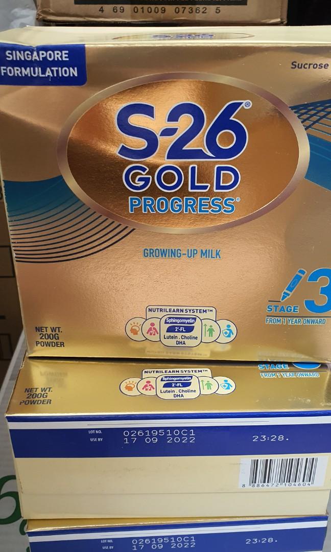 S26 gold stage 3 200g 3 packet, Babies & Kids, Nursing & Feeding ...