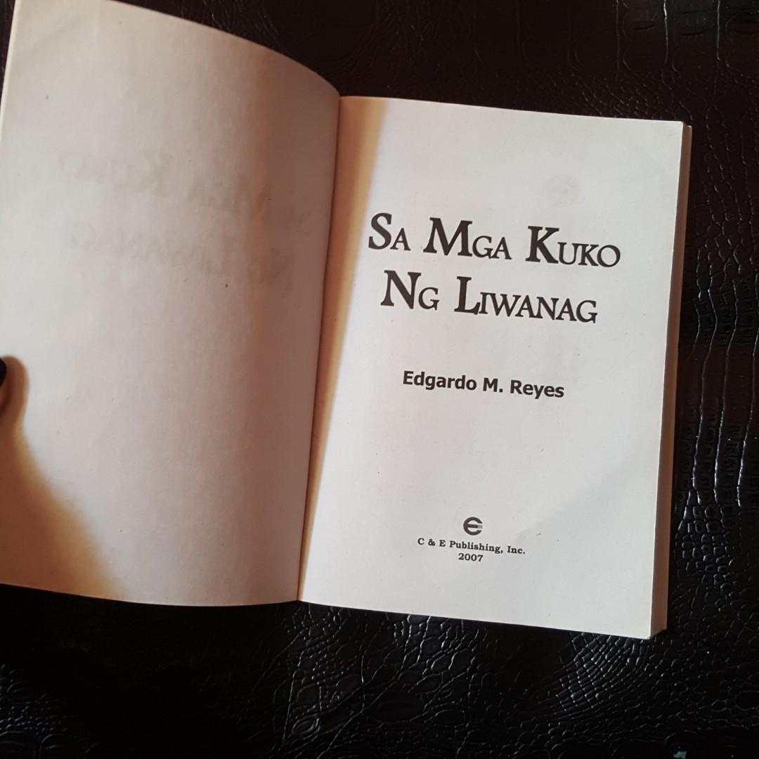 Sa mga kuko ng liwanag Edgardo Reyes Filipino Literacy Classic book ...