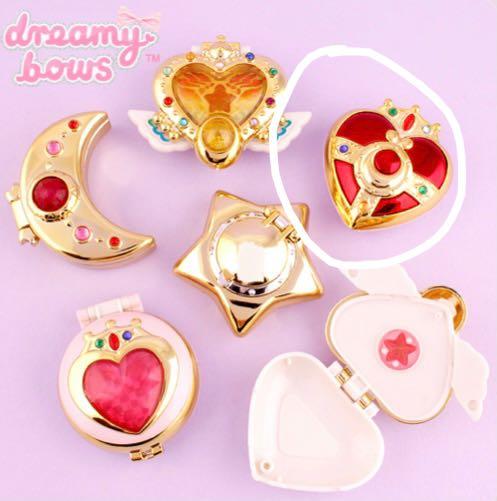 Sailor Moon Transformation Compact Mirror Set 2 Gashapon By Bandai ...