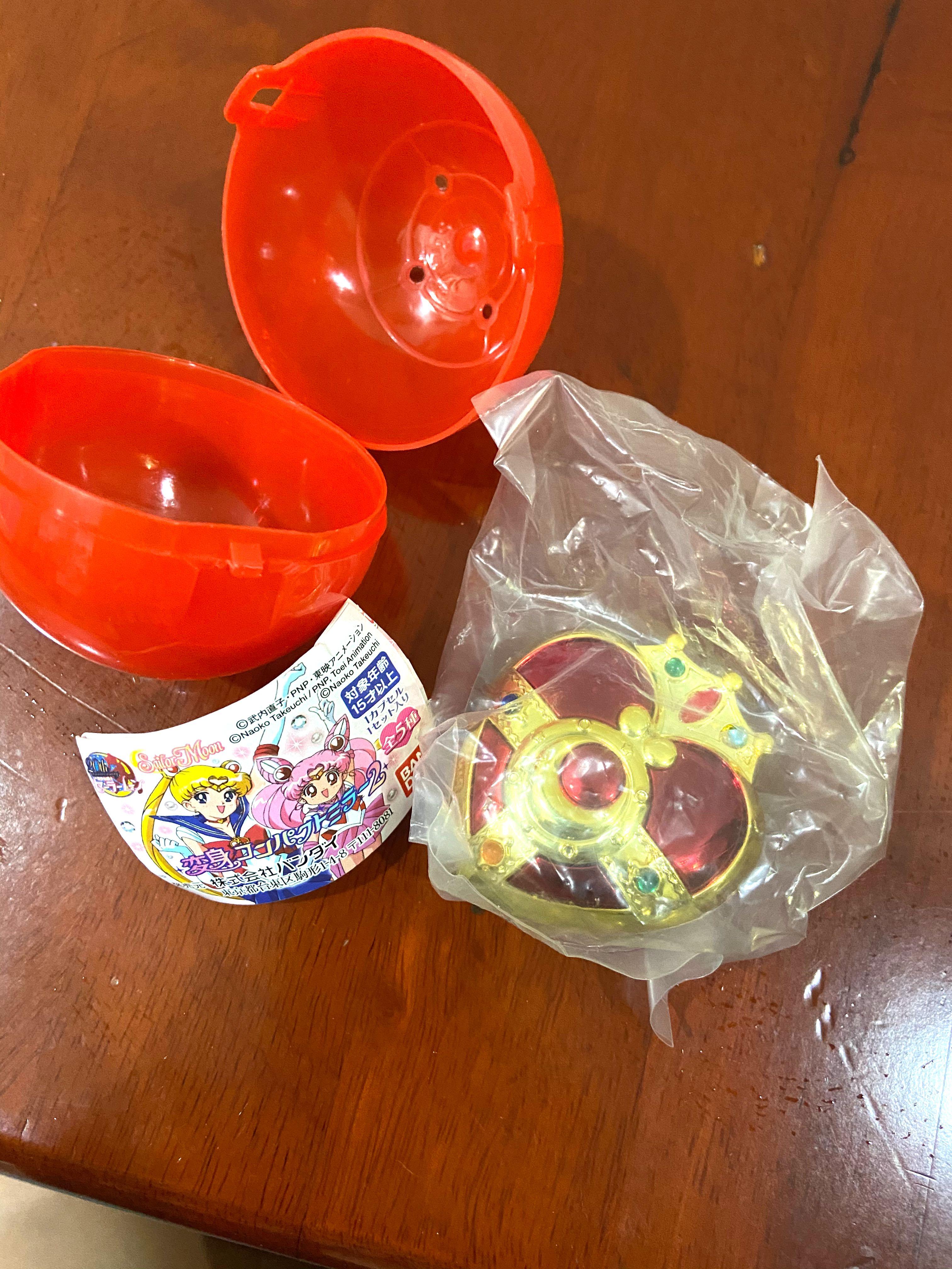 Sailor Moon Transformation Compact Mirror Set 2 Gashapon By Bandai ...