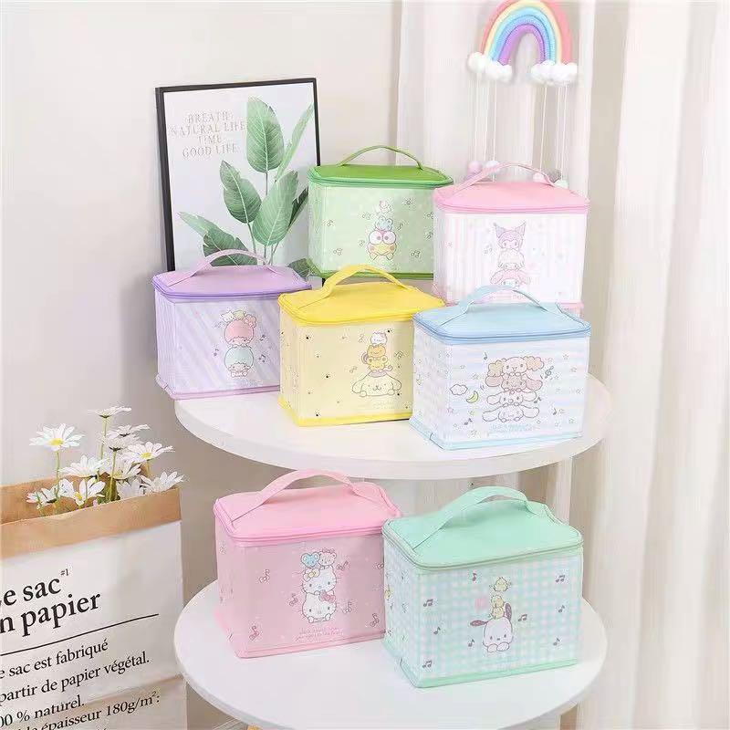 Sanrio Character Storage Box Organiser With Zip (Hello Kitty ...