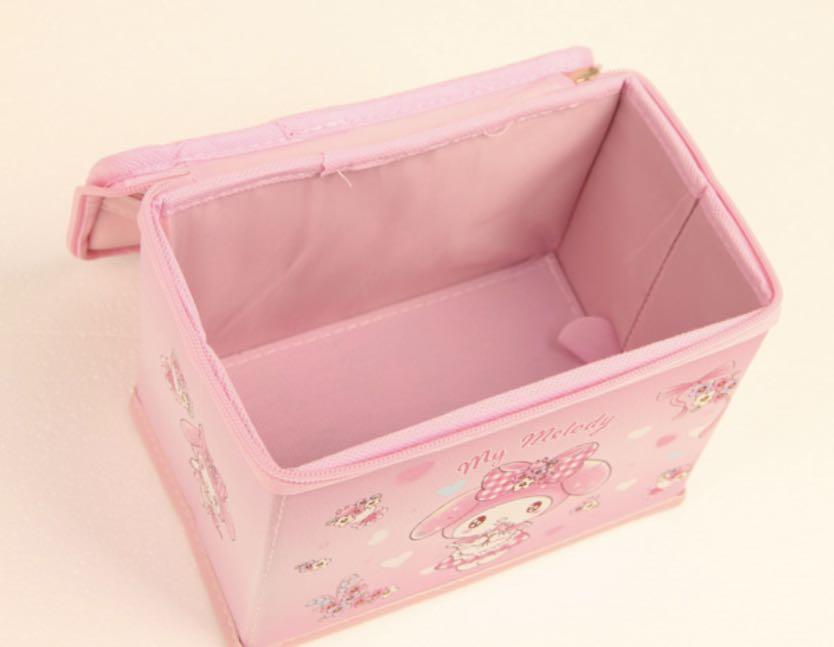 Sanrio Character Storage Box Organiser With Zip (Hello Kitty ...